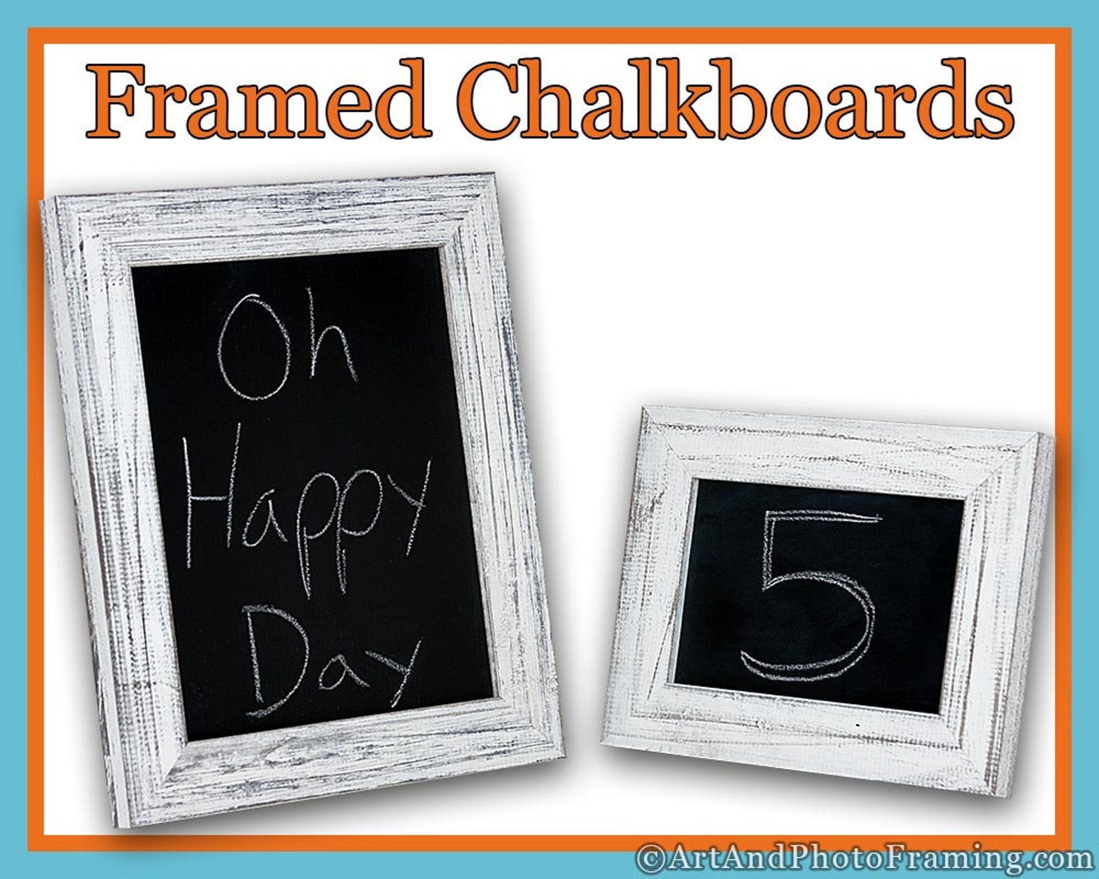 Framed Chalkboard Rustic Chalkboard Large Chalkboard Sign - Etsy