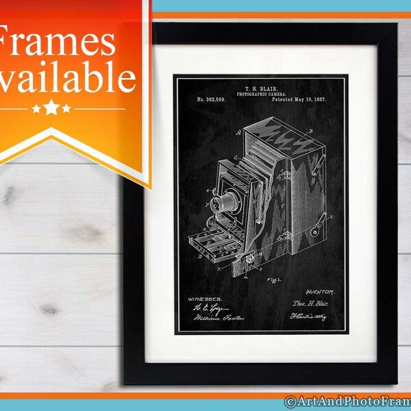 Camera Patent Print - Etsy