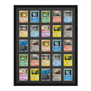 Pokemon Card Frame Display 25 Opening Frame Fitted for 25 Toploader ...
