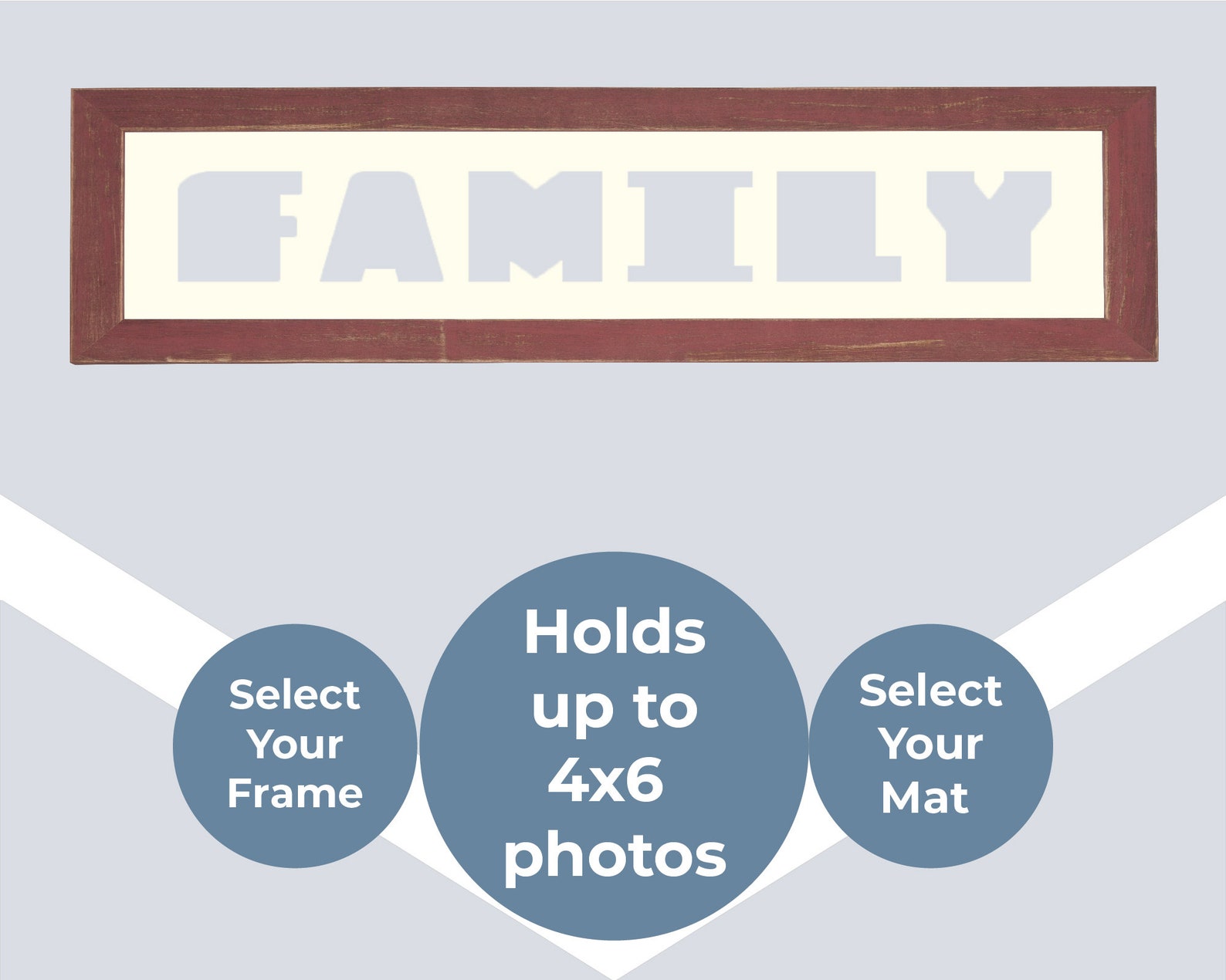 Family Multi Photo Frame Collage Family Gifts Word Art | Etsy