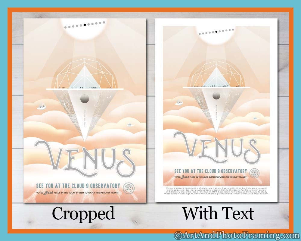 Planet Venus Space Print Galaxy Print NASA Poster JPL Space | Etsy