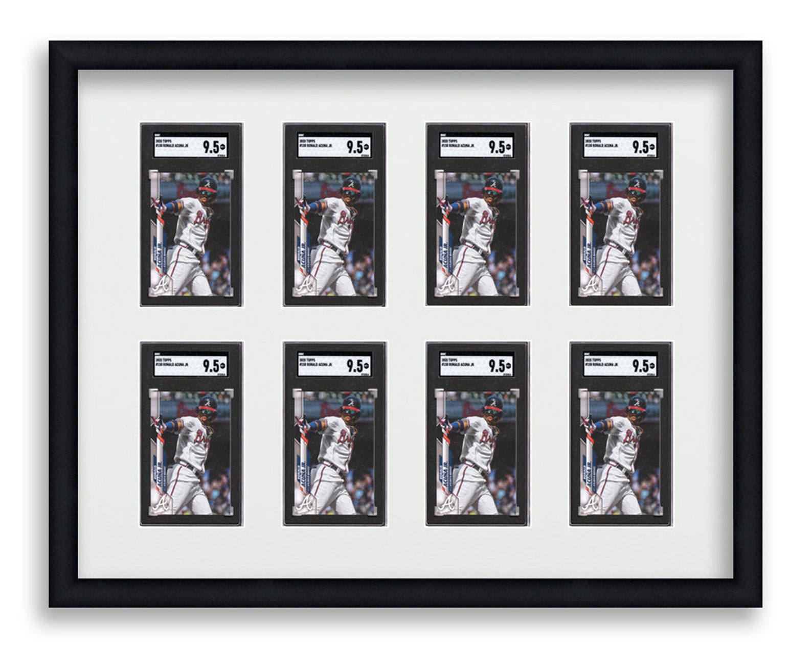 SGC Graded Card Frame Display 8 Opening Frame Fitted for 8 SGC - Etsy