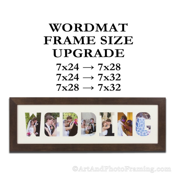 Letter Picture Frame - Etsy