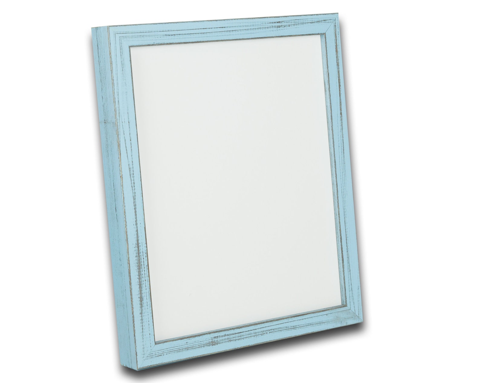 Sky Blue Picture Frame Rustic Home Decor Barn Wood Frame - Etsy