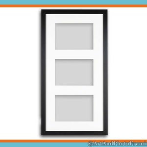 10x20 Picture Frame 10x20 Black Frame 10x20 With Mat for 5x7 10x20 ...