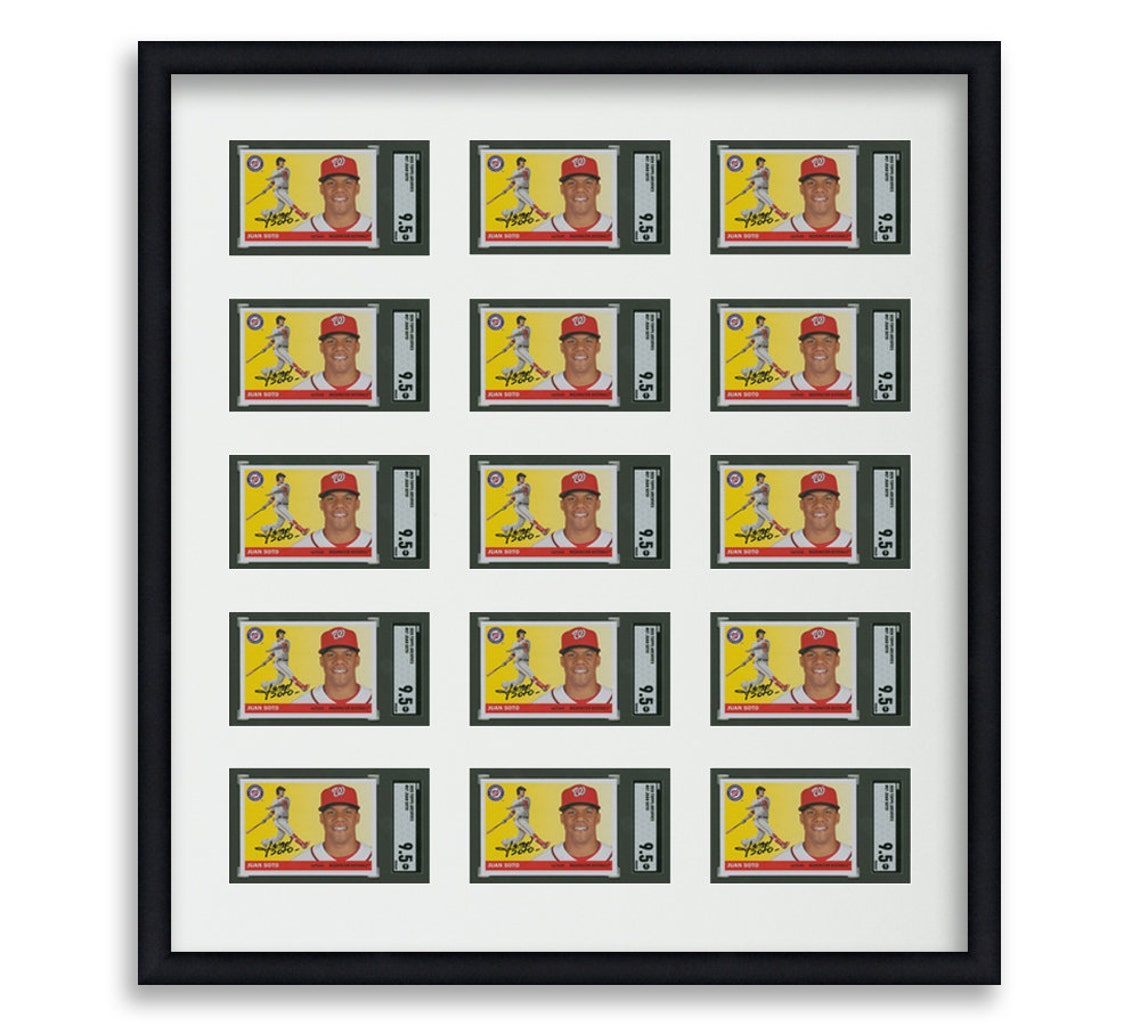 SGC Graded Card Frame Display 15 Opening Frame Fitted for 15 - Etsy