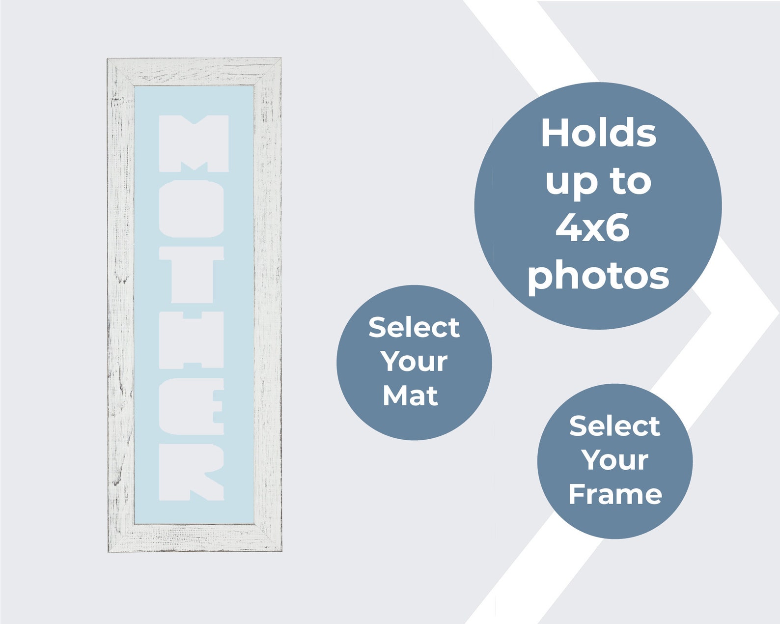 Mother Letter Photo Collage Frame Word Art Personalized Frame - Etsy