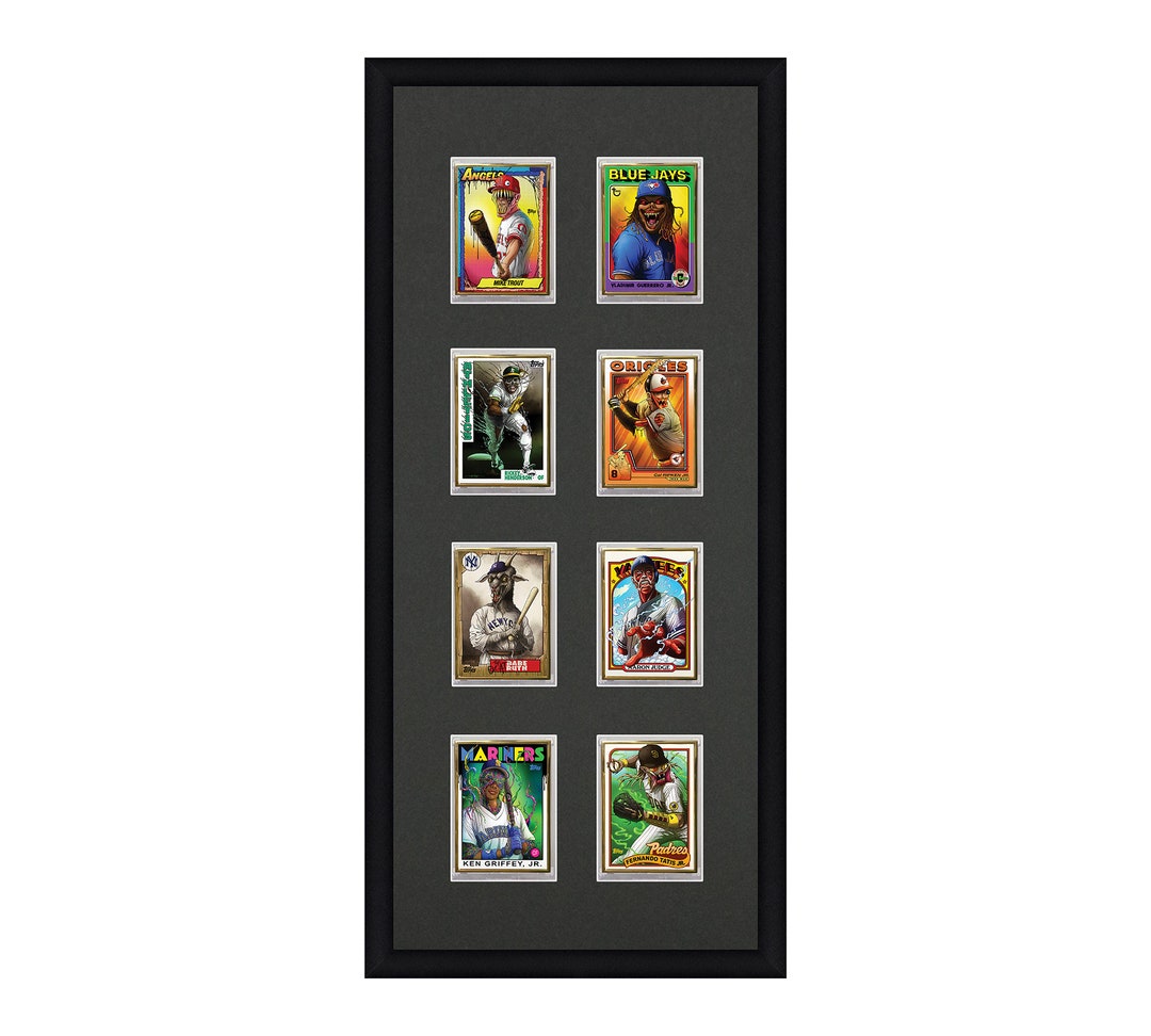 One Touch Card Frame Display 8 Opening Frame for Eight One-touch 35pt ...