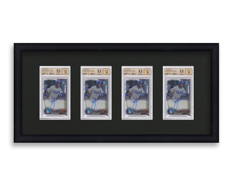 BGS Graded Card Frame Display 4 Opening Frame Fitted for 4 | Etsy