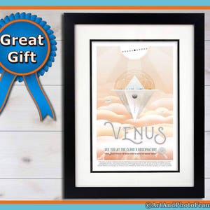 Planet Venus Space Print, Galaxy Print, NASA Poster JPL, Space Travel ...
