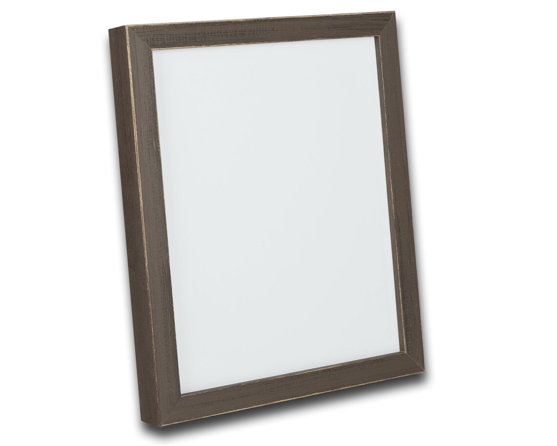 Brown Frame Wall Decor Rustic Picture Frame Wall Art Barn | Etsy