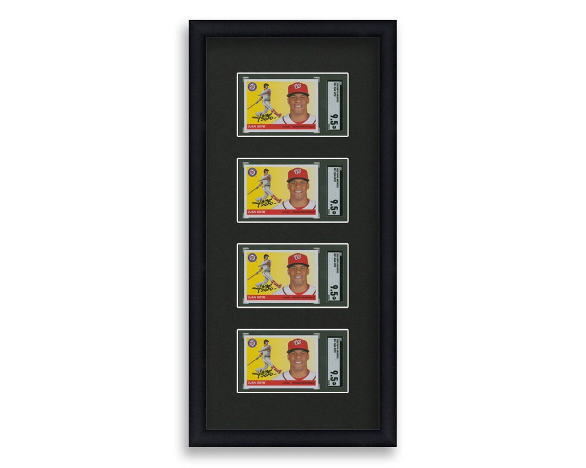 SGC Graded Card Frame Display 4 Opening Frame Fitted for 4 SGC | Etsy