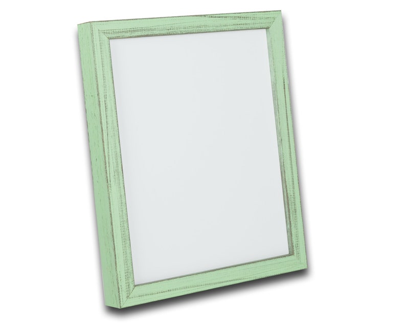 Mint Green Picture Frame Rustic Barn Wood Frame Home Decor - Etsy