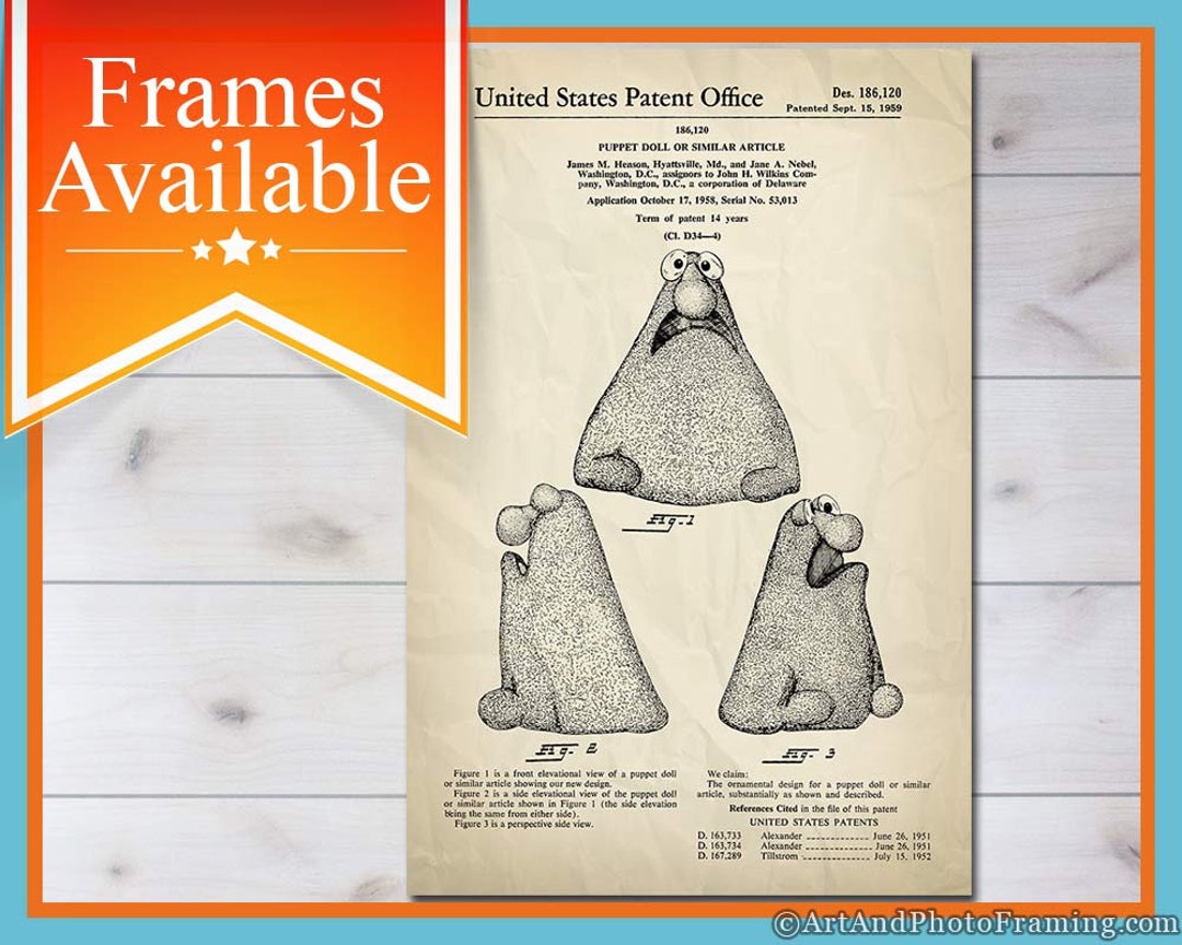 Jim Henson Wontkins Poster Print Muppets Decor Wontkins Art Muppets Doll Poster Wontkins Poster ...