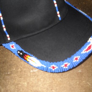 Beautiful Handmade Beaded Southwestern Ball Cap Hat - Etsy