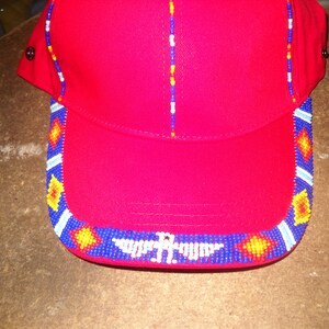 Beautiful Handmade Beaded Southwestern Ball Cap Hat - Etsy