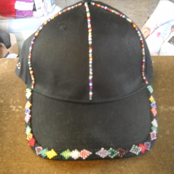 Beaded Ball Cap - Etsy