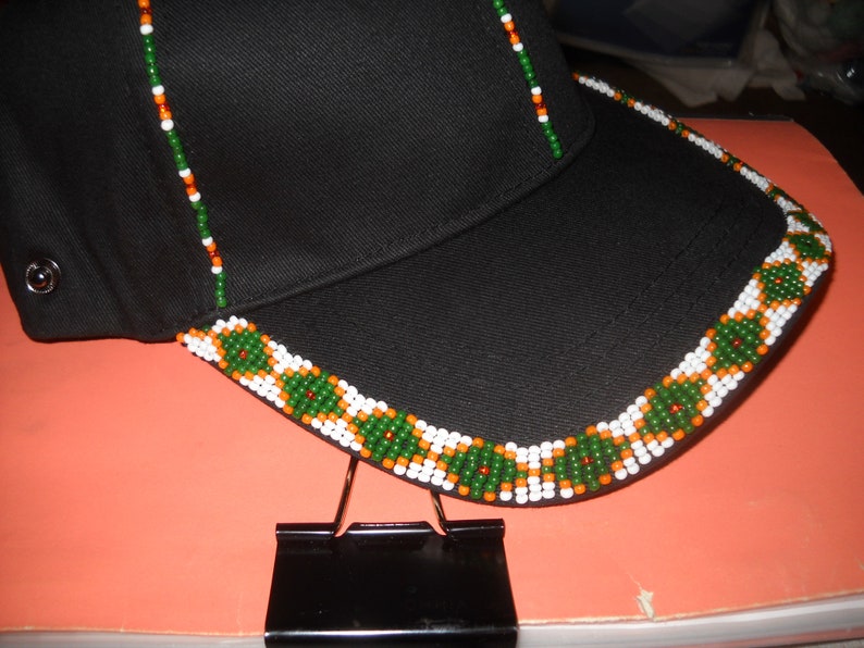 Beautiful Handmade Beaded Southwestern Ball Cap Hat - Etsy