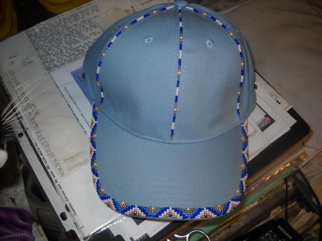 Beautiful Handmade Beaded Southwestern Baseball Cap Hat - Etsy