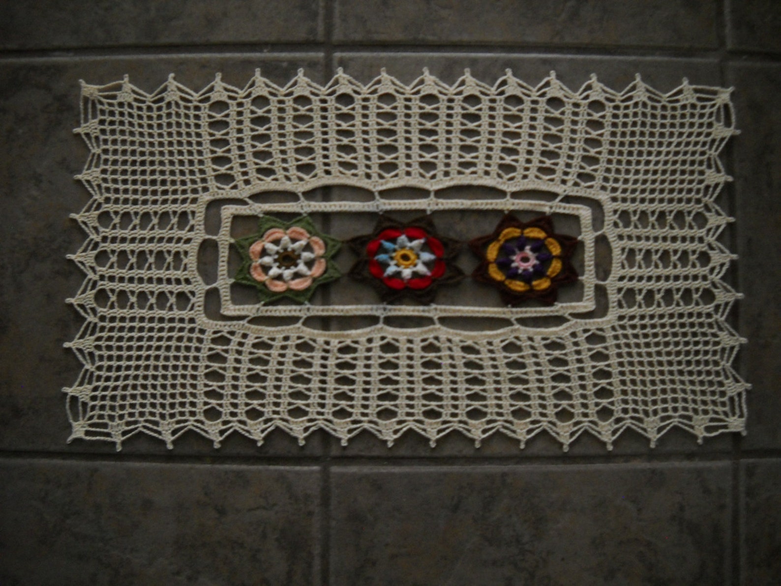 Beautiful NEW Hand Crocheted Doily Fancy Rectangle Runner HI-281 - Etsy