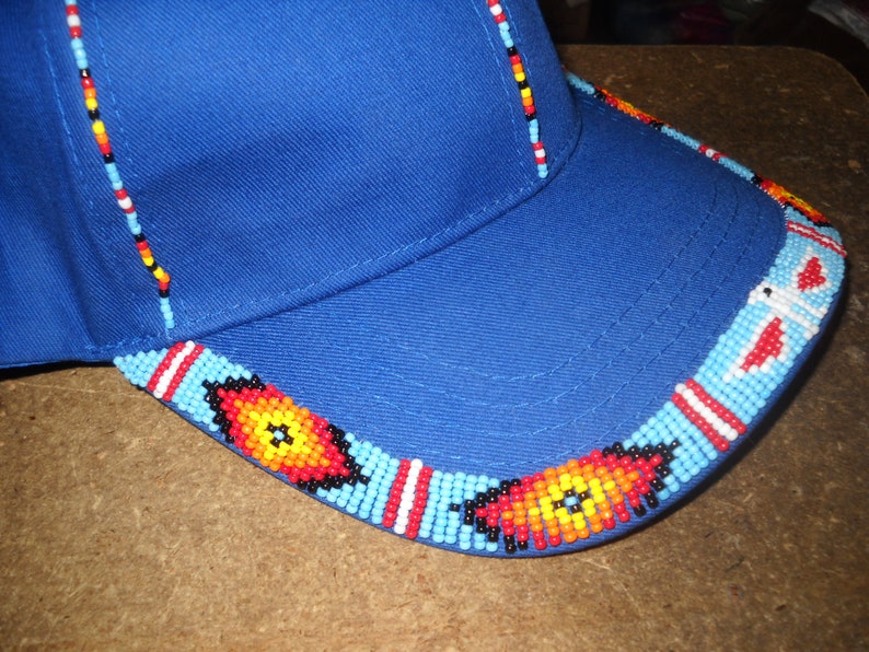 Beautiful Handmade Beaded Southwestern Baseball Cap Hat - Etsy