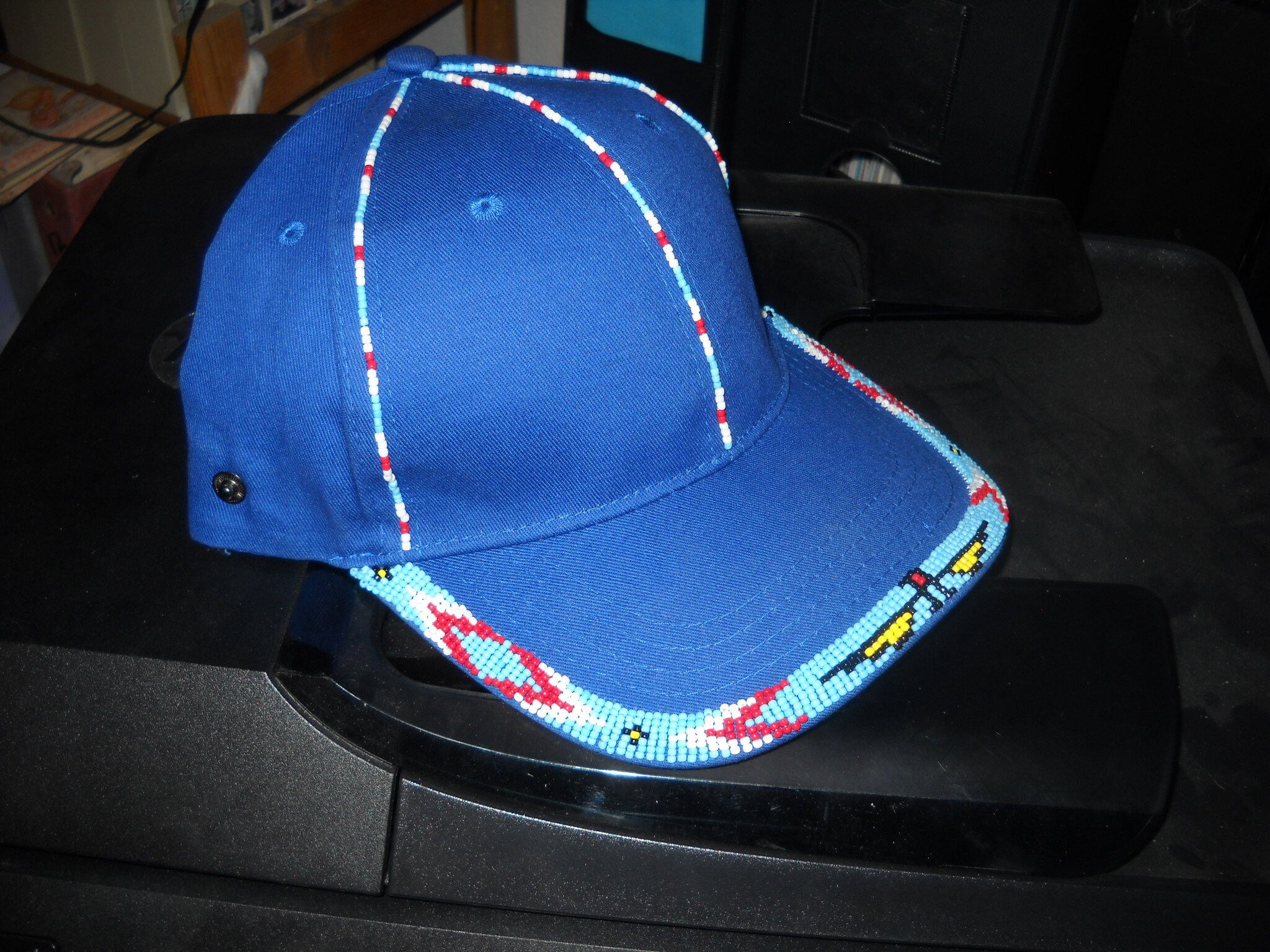 Beautiful Handmade Beaded Southwestern Baseball Cap Hat - Etsy