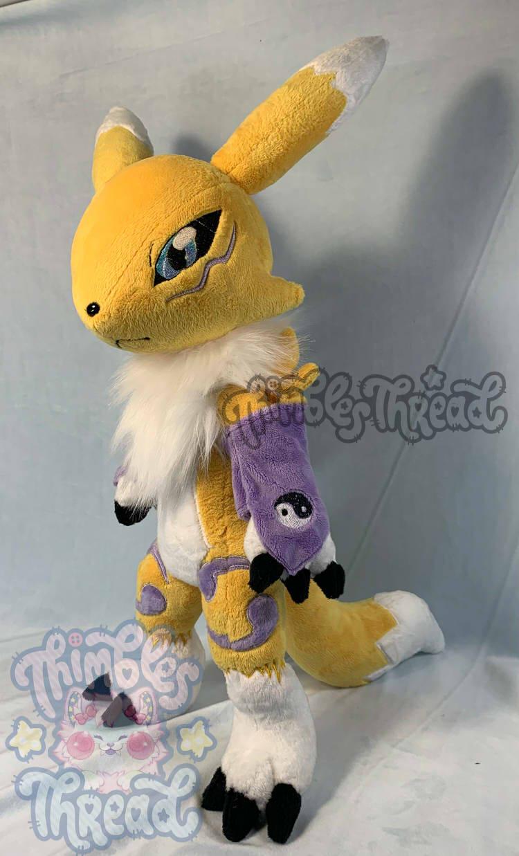 MADE TO ORDER Renamon Plush - Etsy