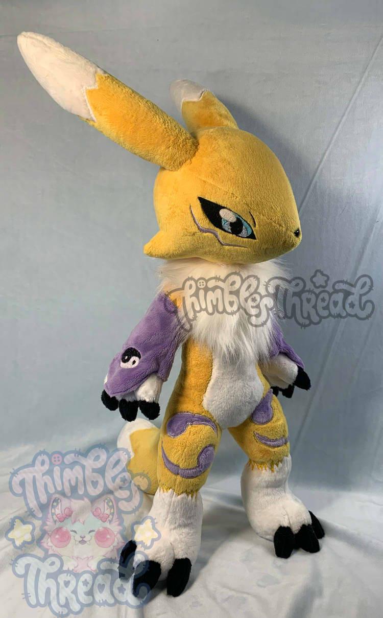 MADE TO ORDER Renamon Plush - Etsy