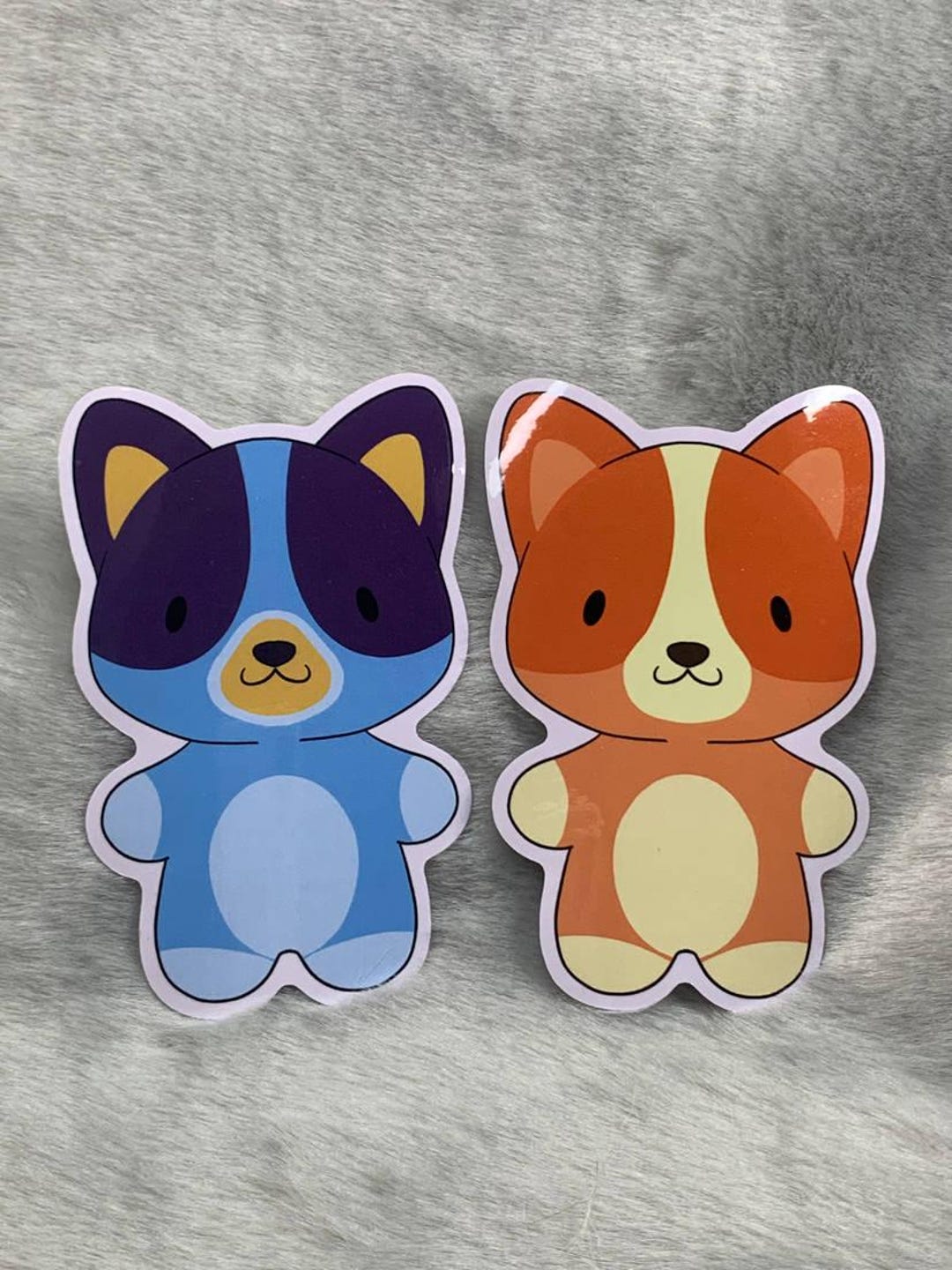 Bluey & Bingo Stickers - Etsy