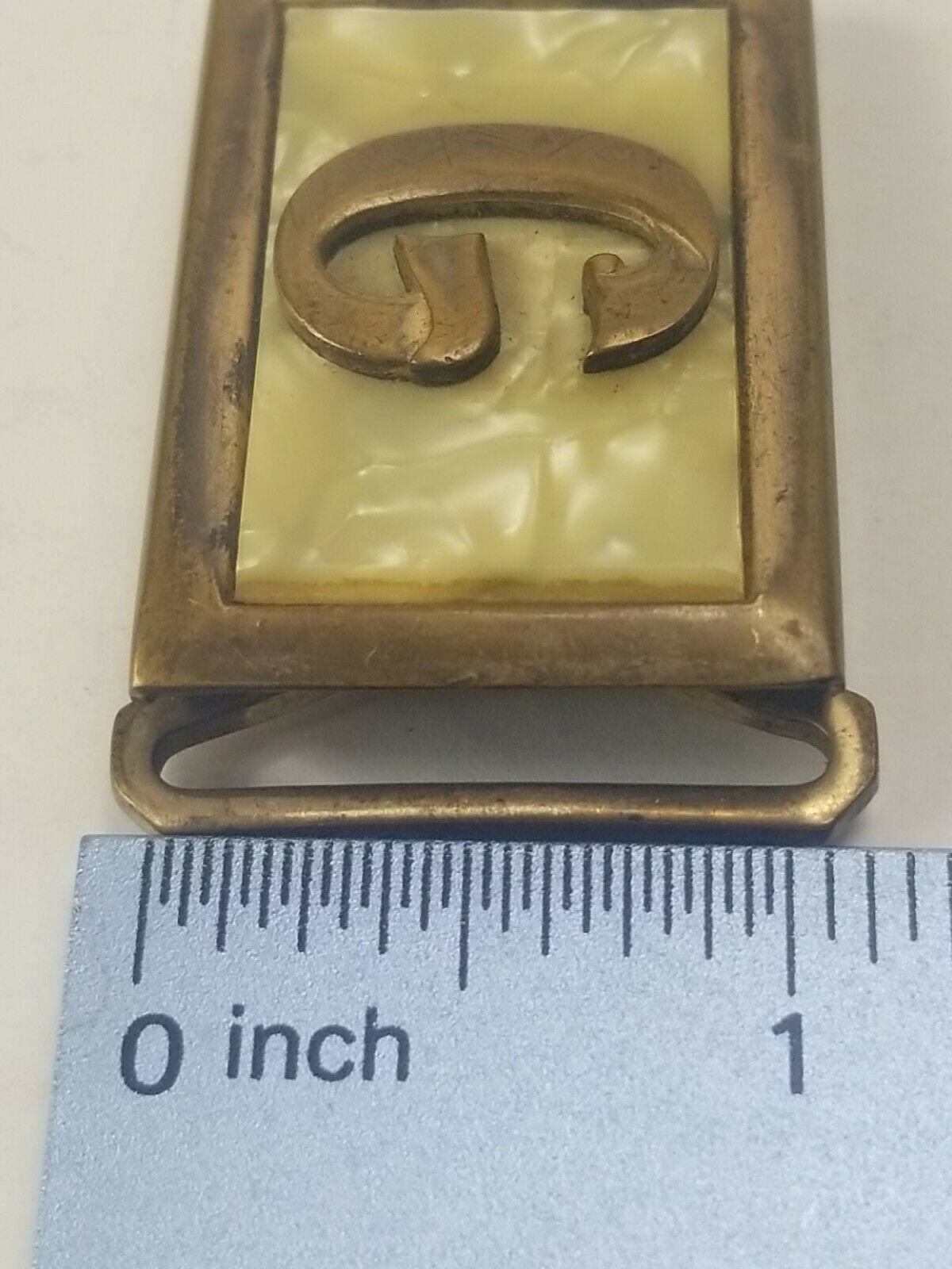 Vintage Pioneer Initial Belt Buckle. Letter G - Etsy