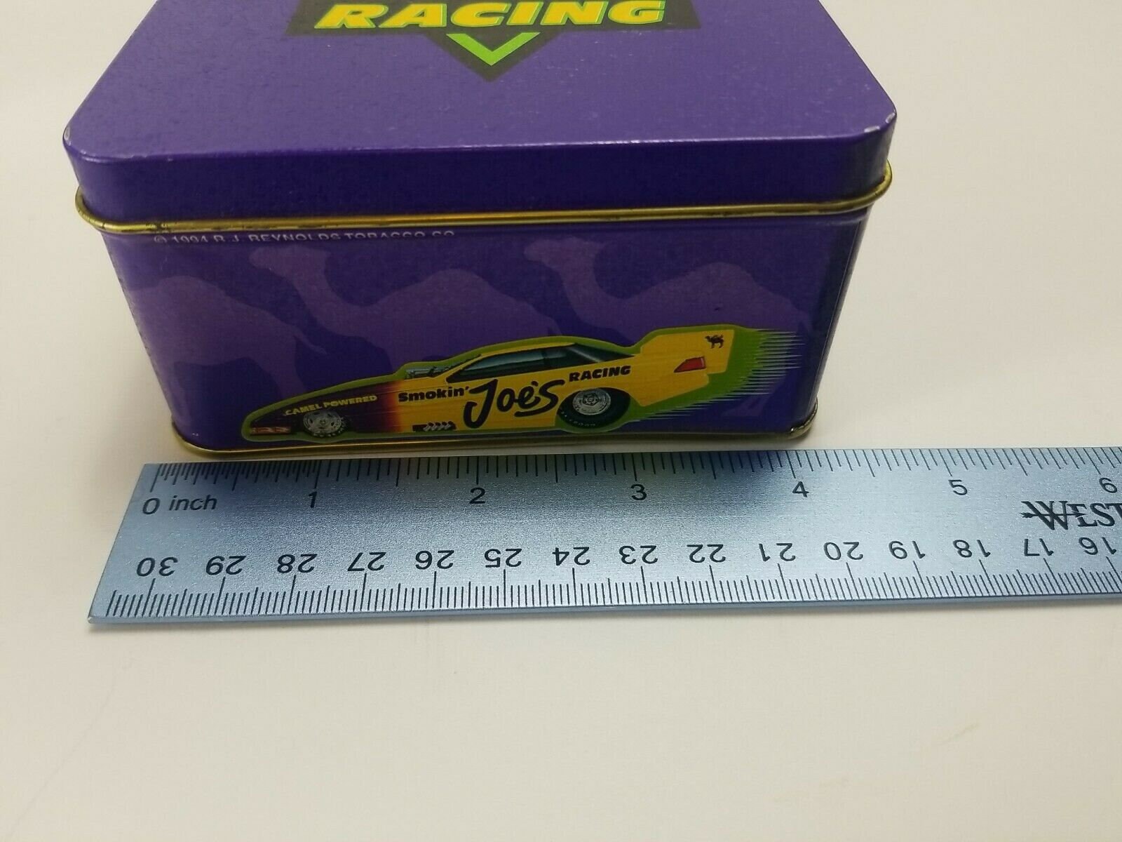 Vintage 1994 Smokin Joes Racing Collectible Rectangle Tin | Etsy