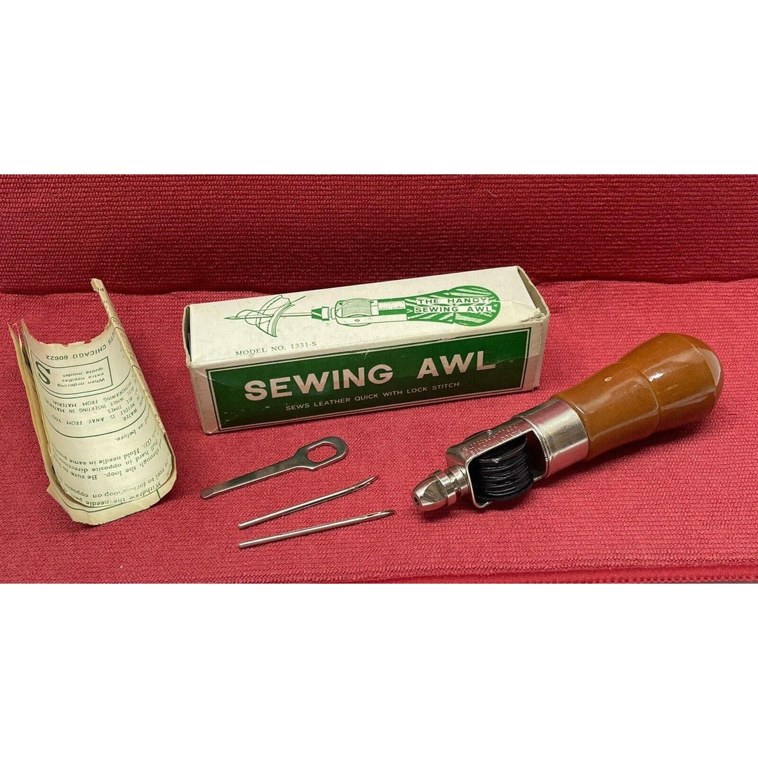 VTG Richard's Sewing Awl by Meyco Imports W Accessories Leather ...
