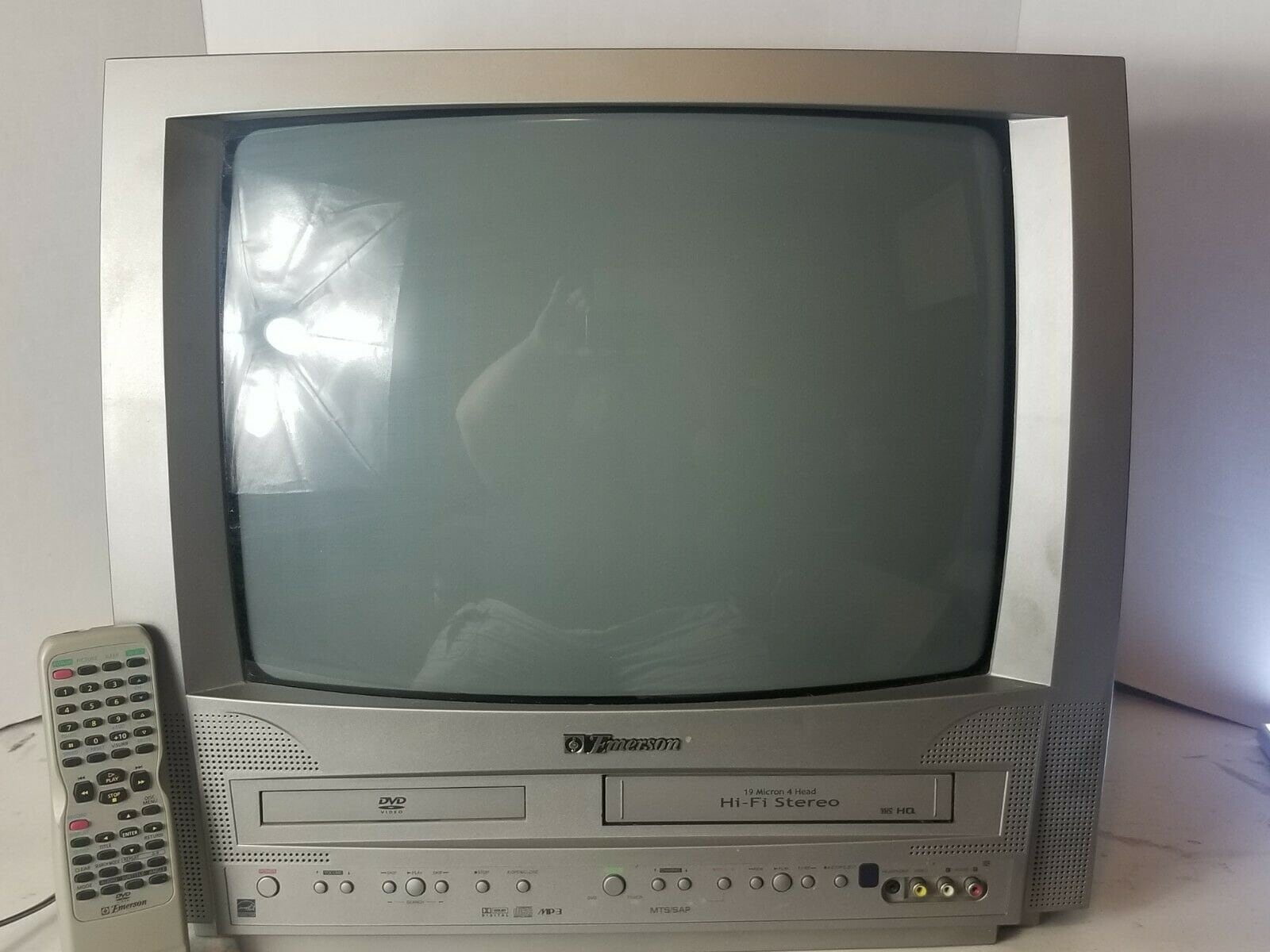 Emerson EWC19T4 20 Stereo TV /DVD/VCR Combination Retro | Etsy