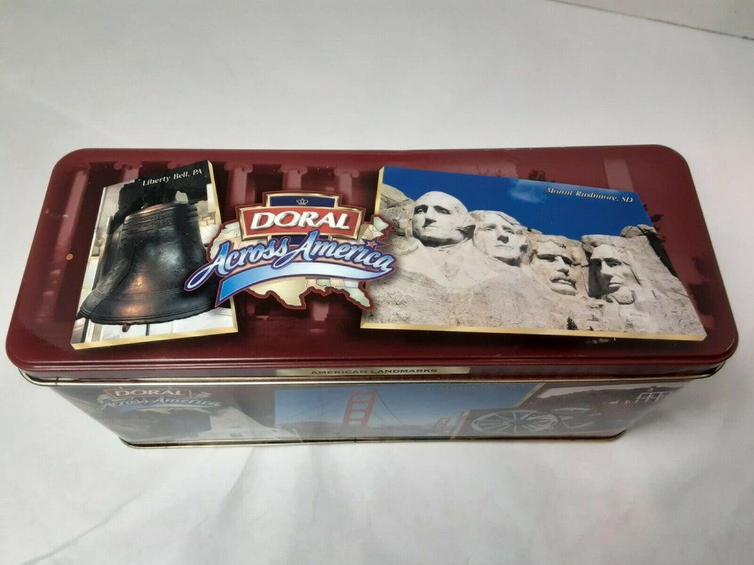 Vintage Doral Across America's Landmarks Tobacco Tin. Empty Tin. - Etsy