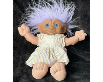 Purple Troll Dress - Etsy