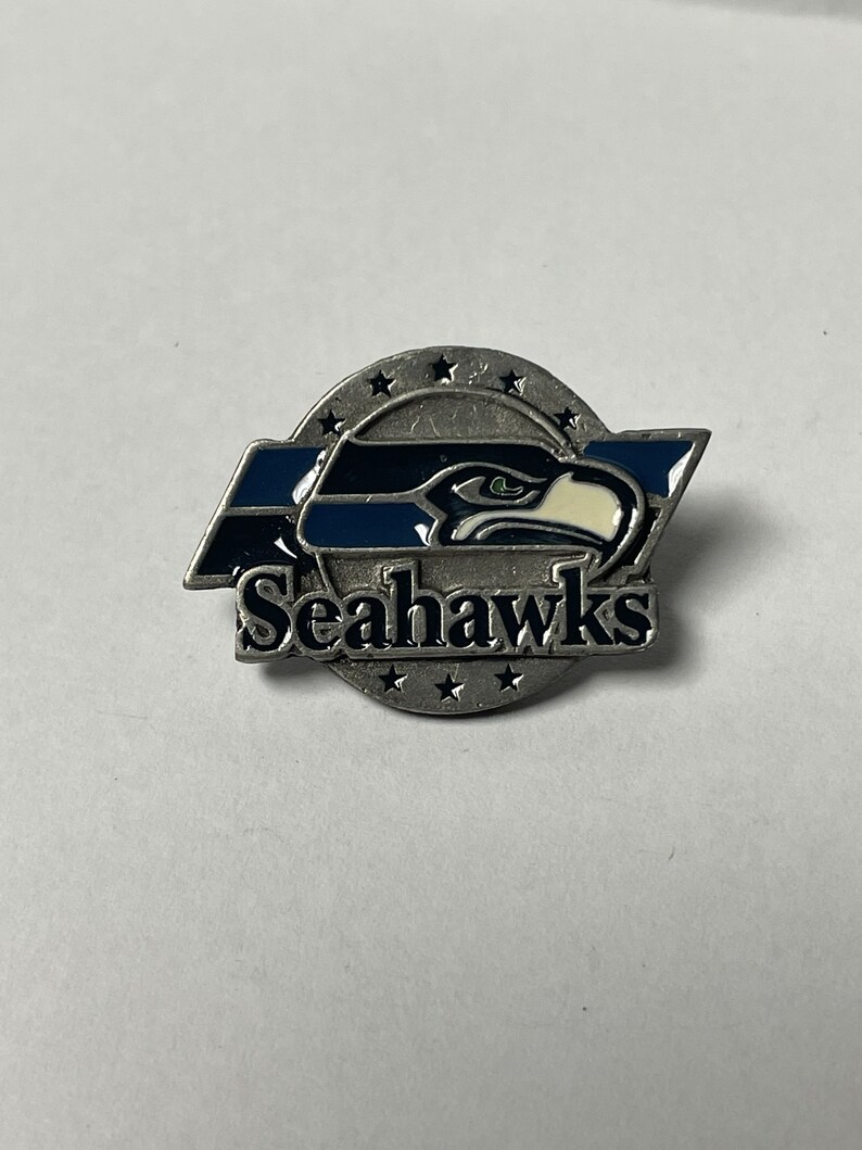 Vintage Seattle Seahawks, NFL Team Logo Lapel - Etsy