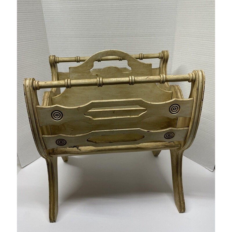 Bamboo Magazine Rack - Etsy