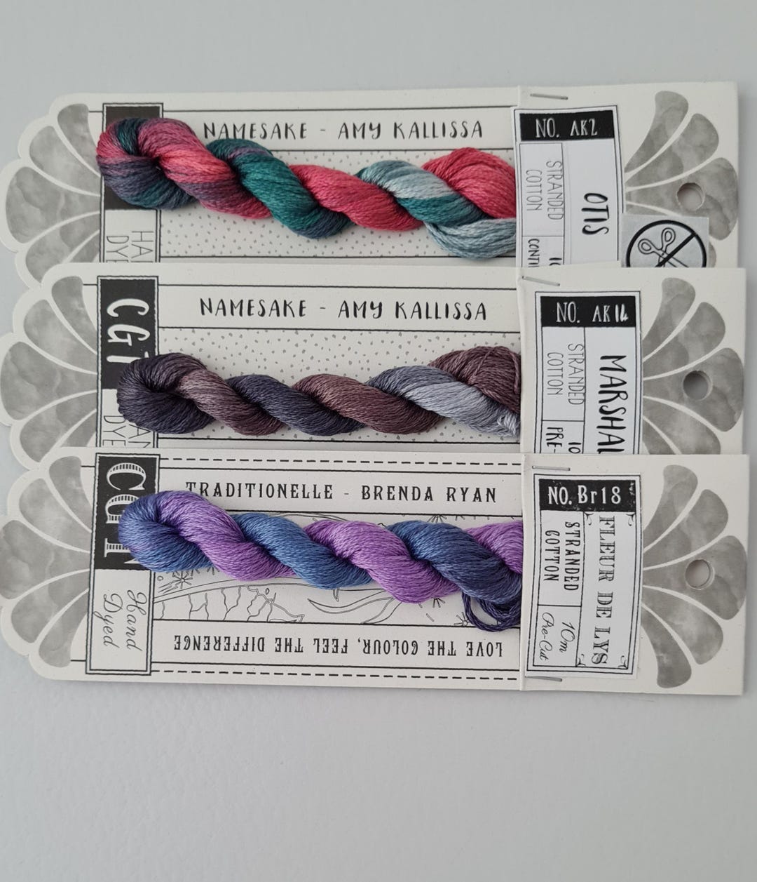 Cottage Garden Threads/cotton Embroidery Thread/10mtrs Precut 6 Stranded Skein - Etsy