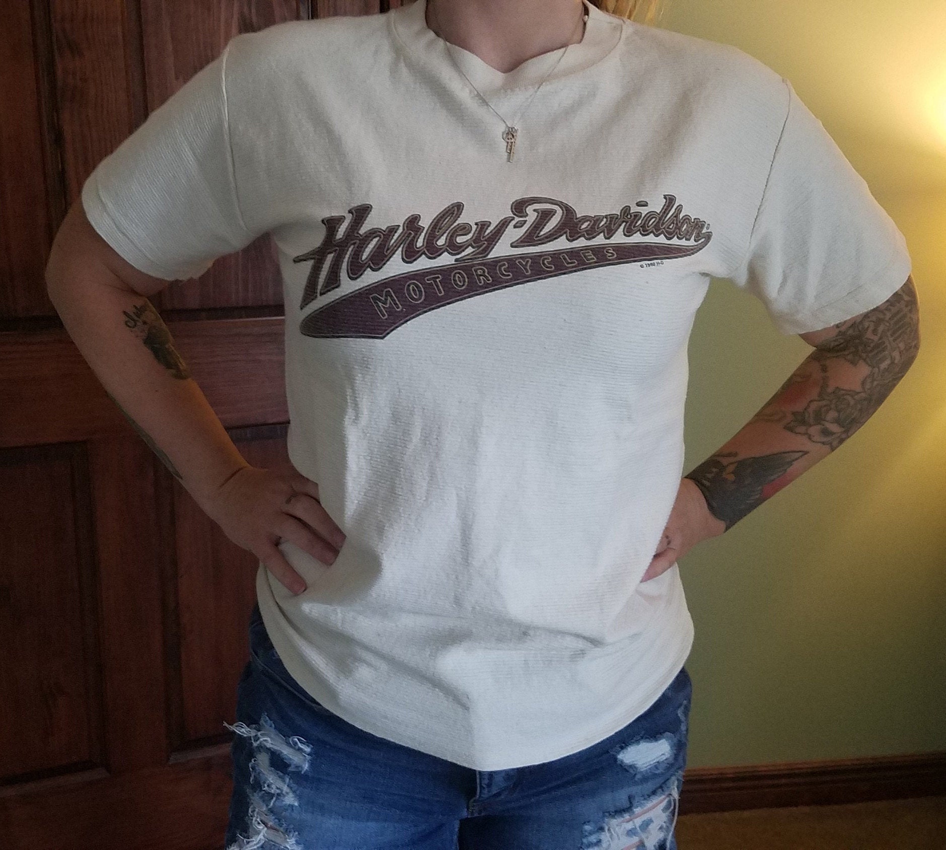 1989 Buckminn’s Xenia Ohio Harley Davidson Tee