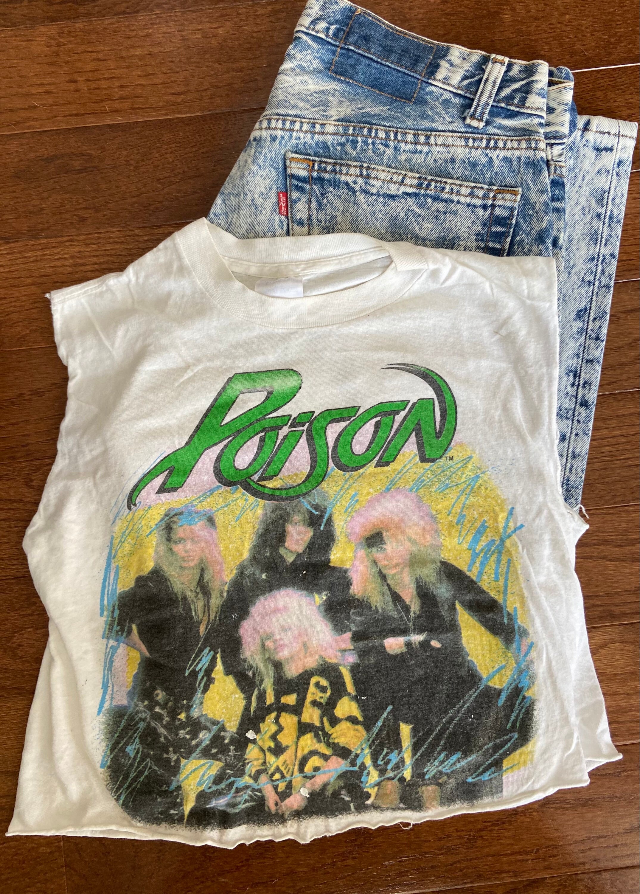1980's Poison Crop Top