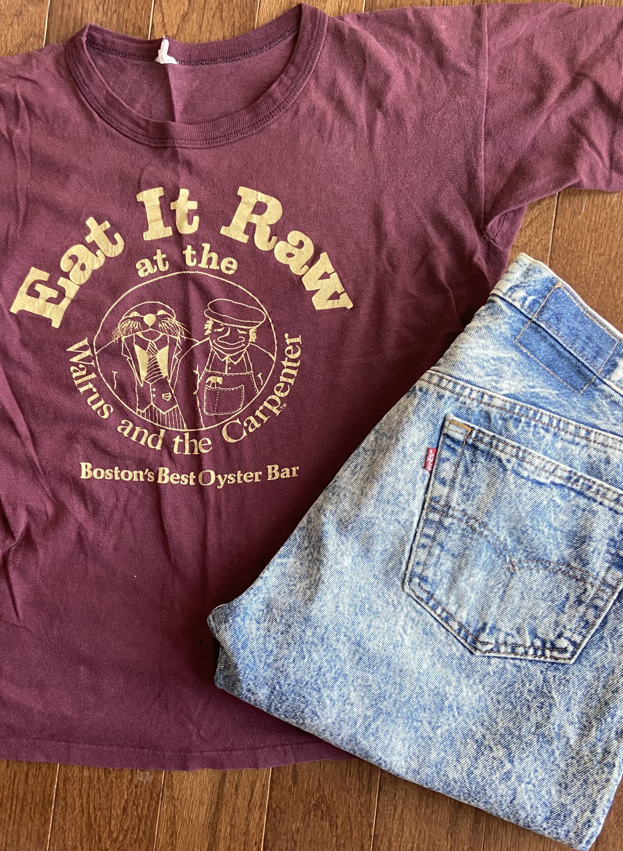 1970's Eat It Raw Tee