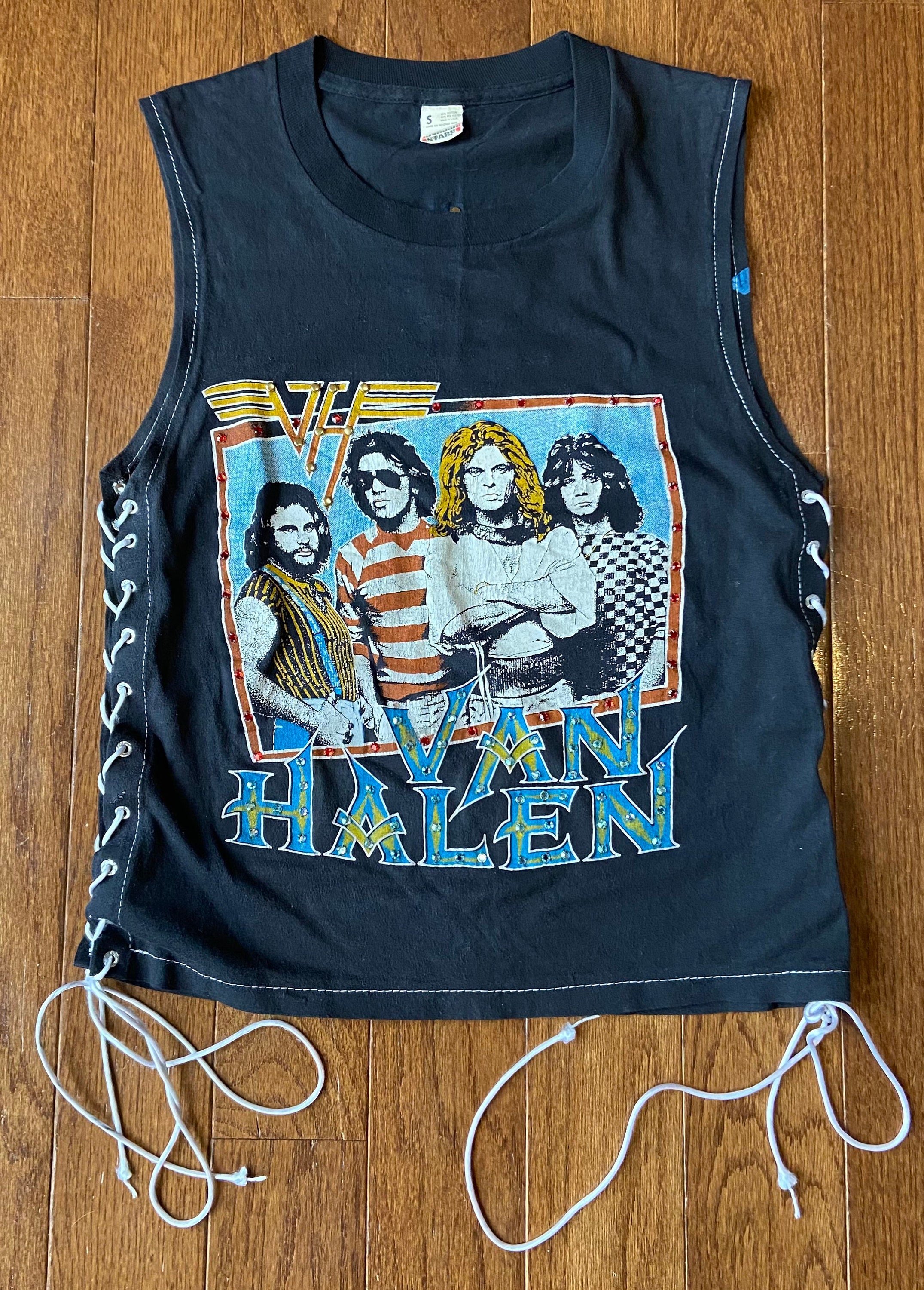 1980's Van Halen World Tour Tank Top - Etsy 1980's Van Halen World Tour Tank Top - Etsy