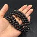 Black Jasper Beads Black Imperial Jasper Round Beads Gemstone Beads ...