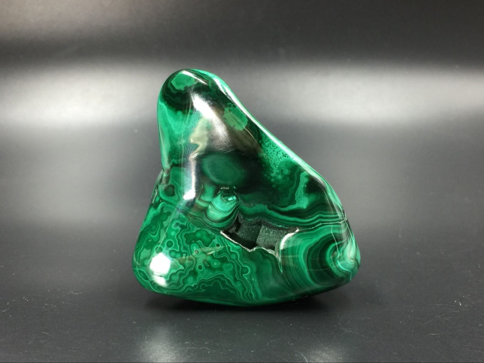 Polished Malachite Specimen Crystal Green Malachite Chrysocolla Stone ...