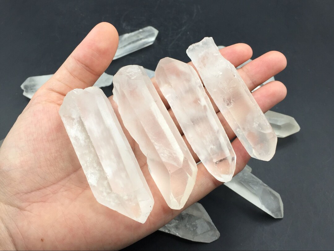 Large Thick Quartz Crystal Points Rough Raw Bulk Quartz Crystal Stick ...