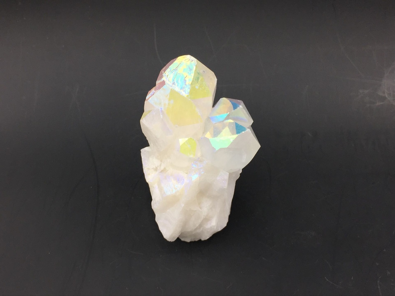 Angel Aura Cluster Quartz Crystal Cluster Iridescent Aura | Etsy