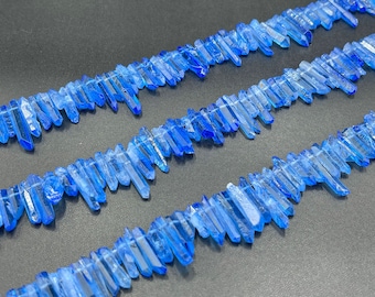 Mulitcolor Raw Crystal Points Raw Quartz Point Beads Mix Color Crystal ...