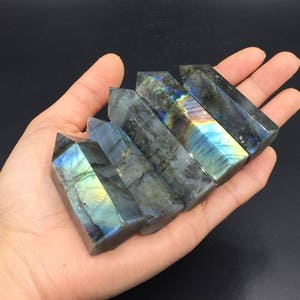 Labradorite Tower Labradorite Point Natural Flash Labradorite Crystal ...