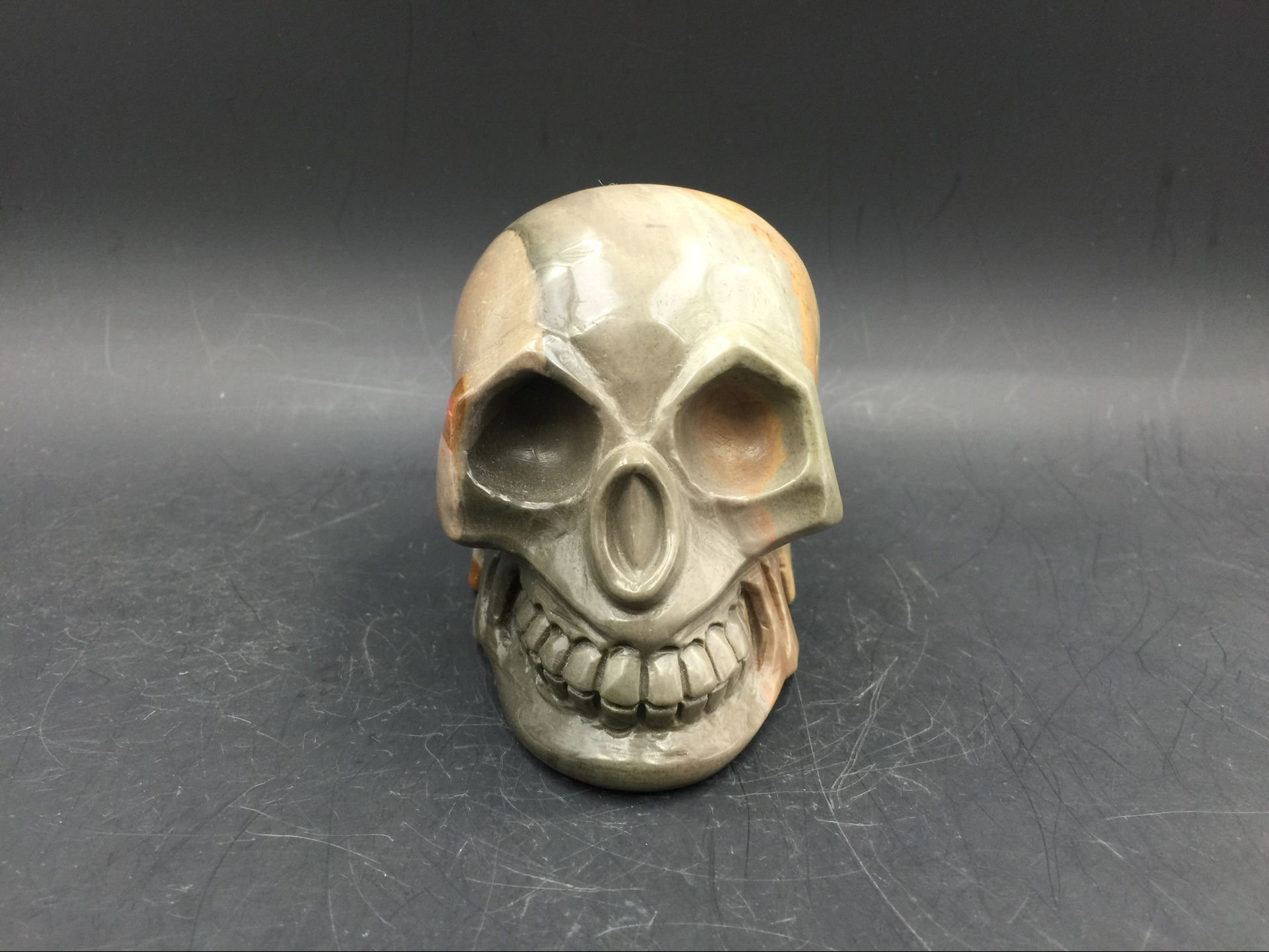 4 Large Ocean Jasper Skull Realistic Crystal Skull Decor | Etsy