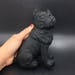 Cane Corso Dog Figurine Realistic Black Obsidian Dog Sculpture Crystal ...
